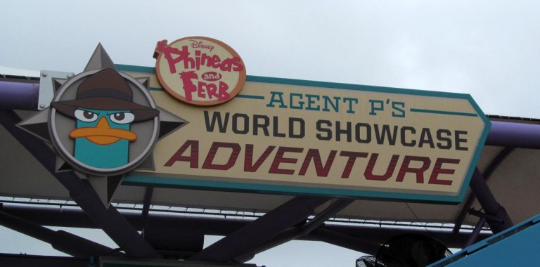 L’attraction Phineas & Ferb: Agent P’s World Showcase Adventure ...