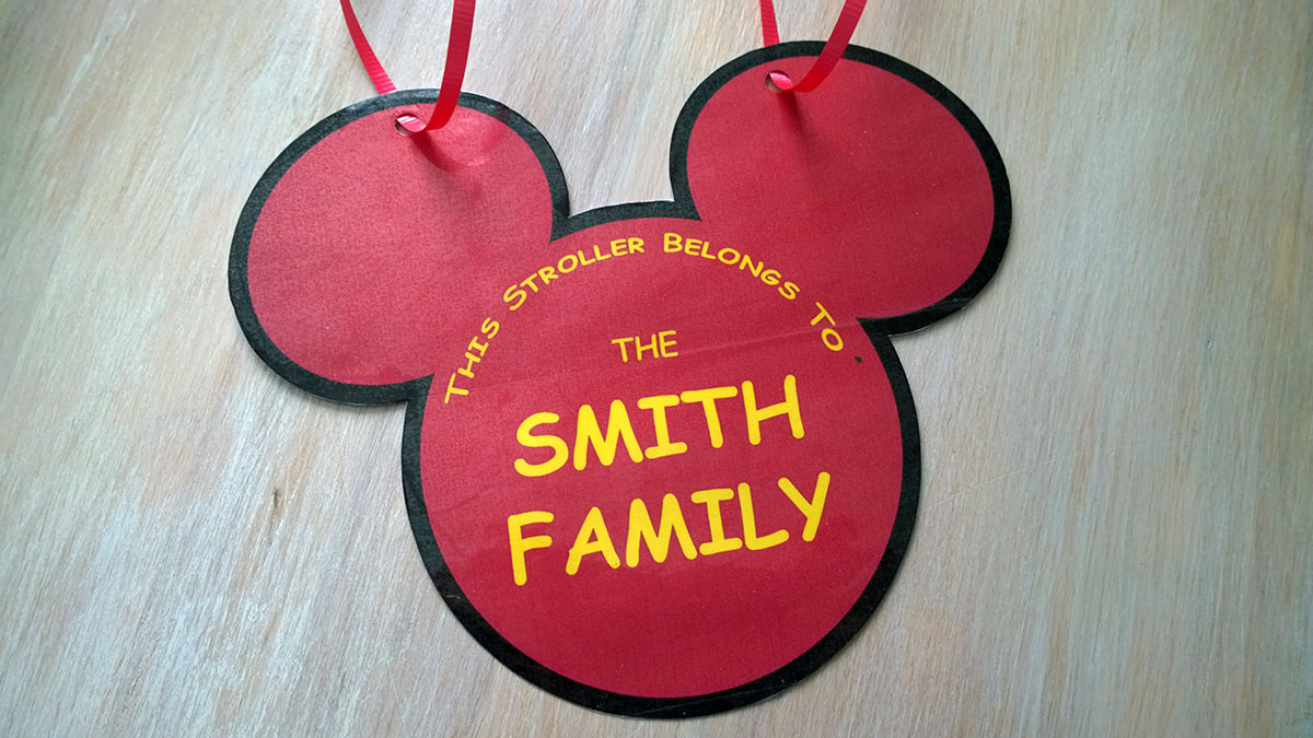 stroller-sign-for-disney-park – Le monde de Disney