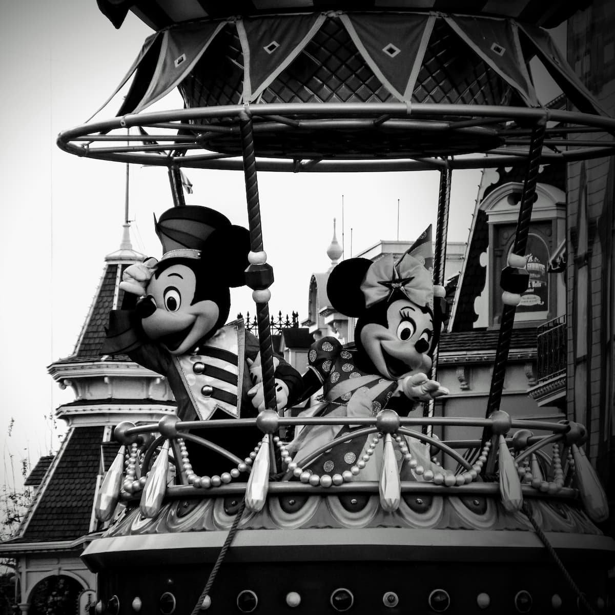 Walt Disney World en images noir et blanc – Le monde de Disney