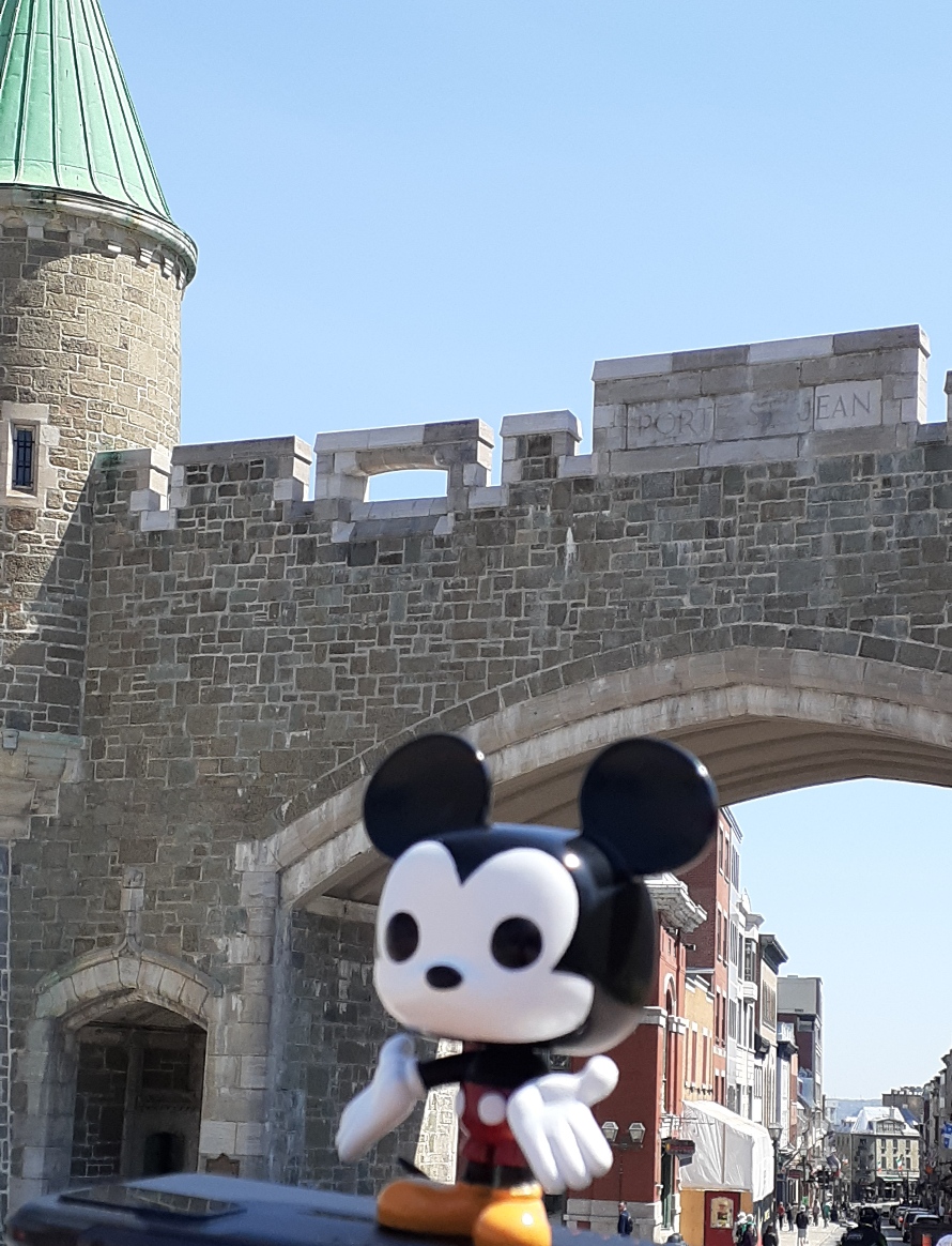 Mickey Mouse visite la ville de Québec et ses environs – Le monde de Disney