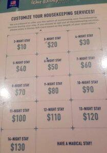 Que se passe-t-il lorsque vous refusez le ménage à Walt Disney World ...