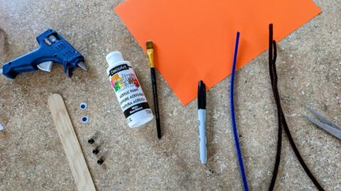 Bricolage facile – Fabriquer Olaf avec un baton de Popsicle – Le monde ...